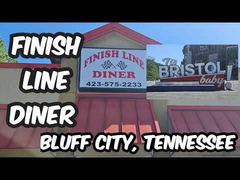 Finish Line Diner Bluff City, Tennessee - YouTube