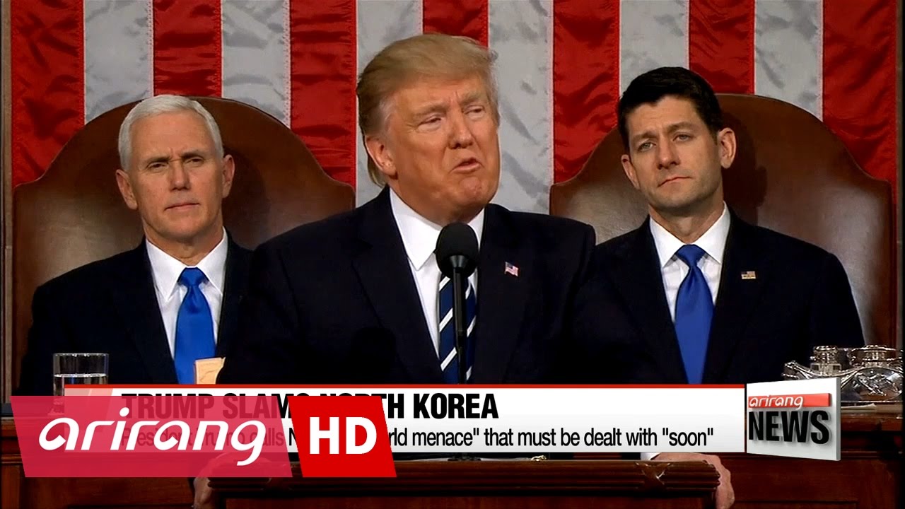 Trump calls N. Korea 'world menace' that should be dealt with 'soon ...