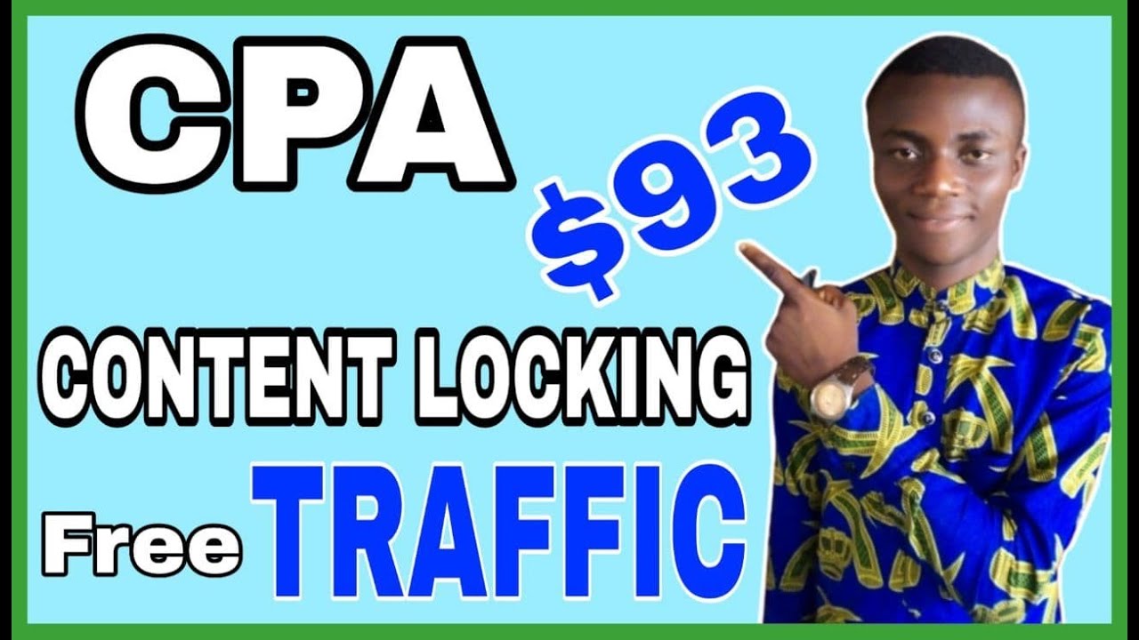 CPA Content Locking Tutorial To Make $93 Today | CPA Marketing {How To ...