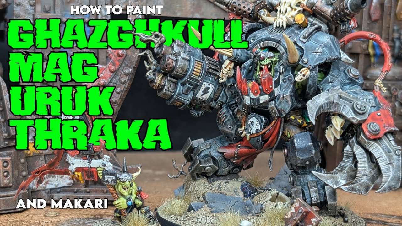 How to Paint Ghazghkull Thraka with Citadel Contrast for Warhammer ...