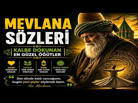 “Mevlana Sözleri | Ruha ışık tutan sözler 🌹İlaç Gibi 🌹 “Rumi Quotes That Will Change Your Life”