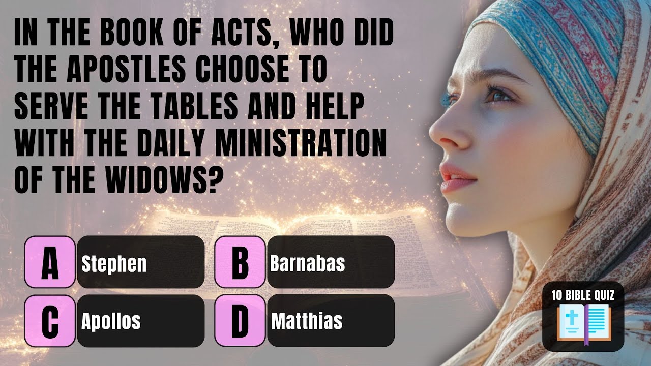 10 Bible Quiz Questions | Hard Level Bible Quiz Questions - YouTube