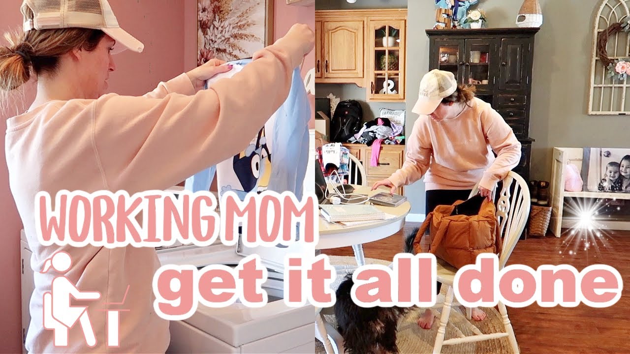 WORKING MOM WEEKEND GET IT ALL DONE WITH ME | HOMEMAKING WITH ME ...