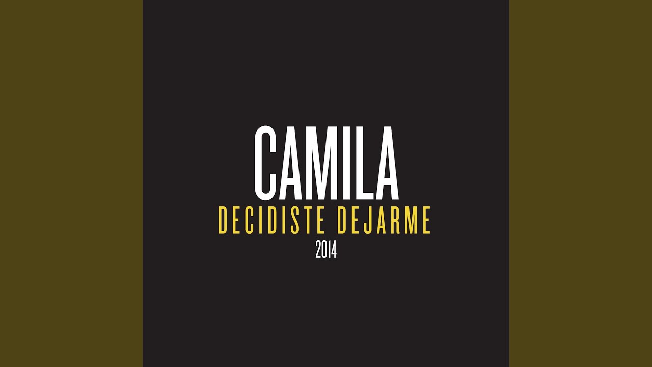 Decidiste Dejarme - YouTube Music