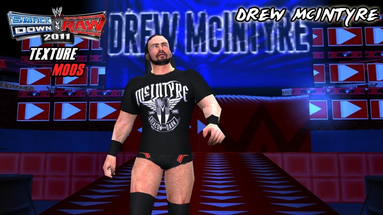 WWE SvR 2011: Drew McIntyre 2 Attires [Texure Mods] - YouTube