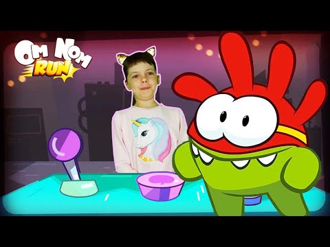 Om Nom Run in Real Life - YouTube