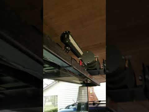 Polaris ranger bed winch - YouTube