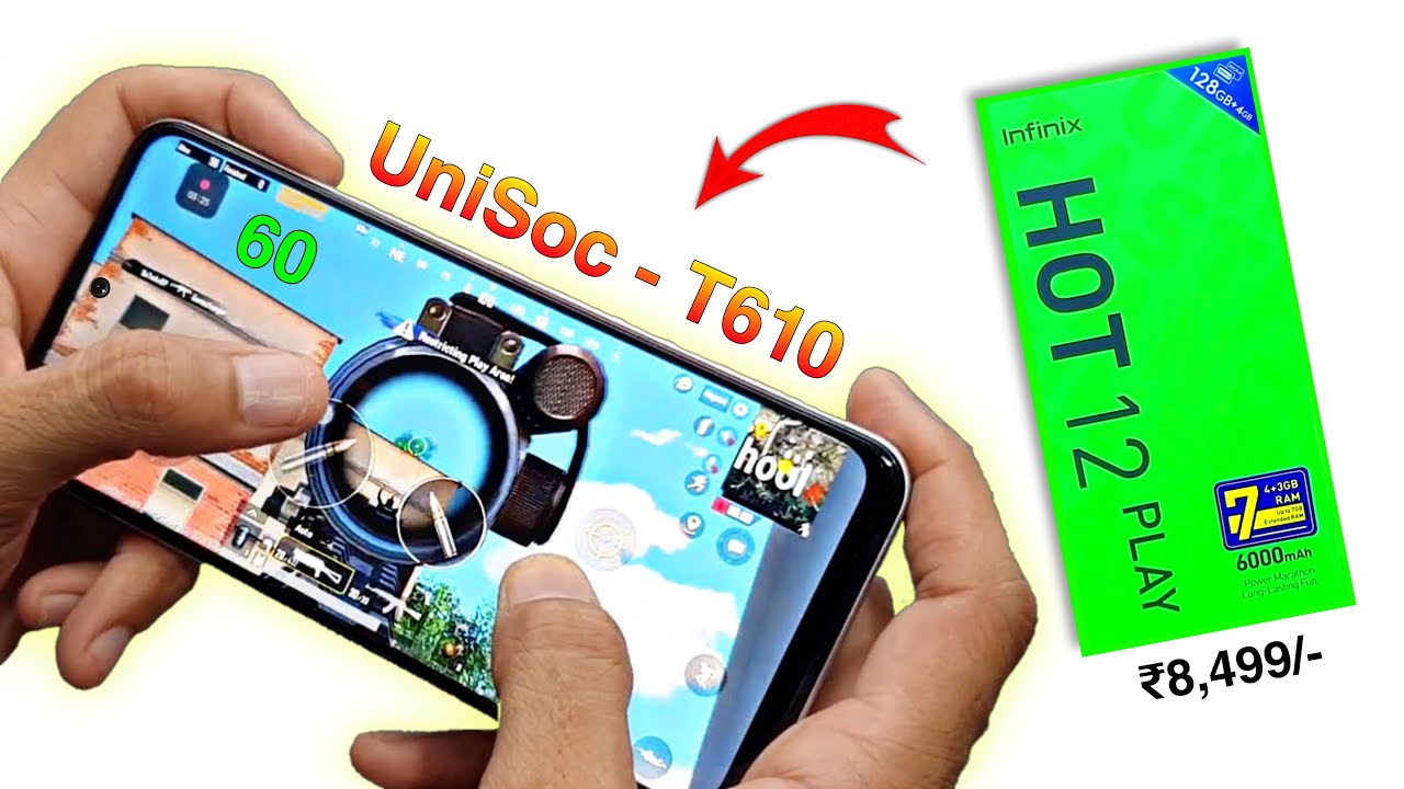 Infinix HOT 12 Play Pubg Test. Graphics Test.😱 - YouTube