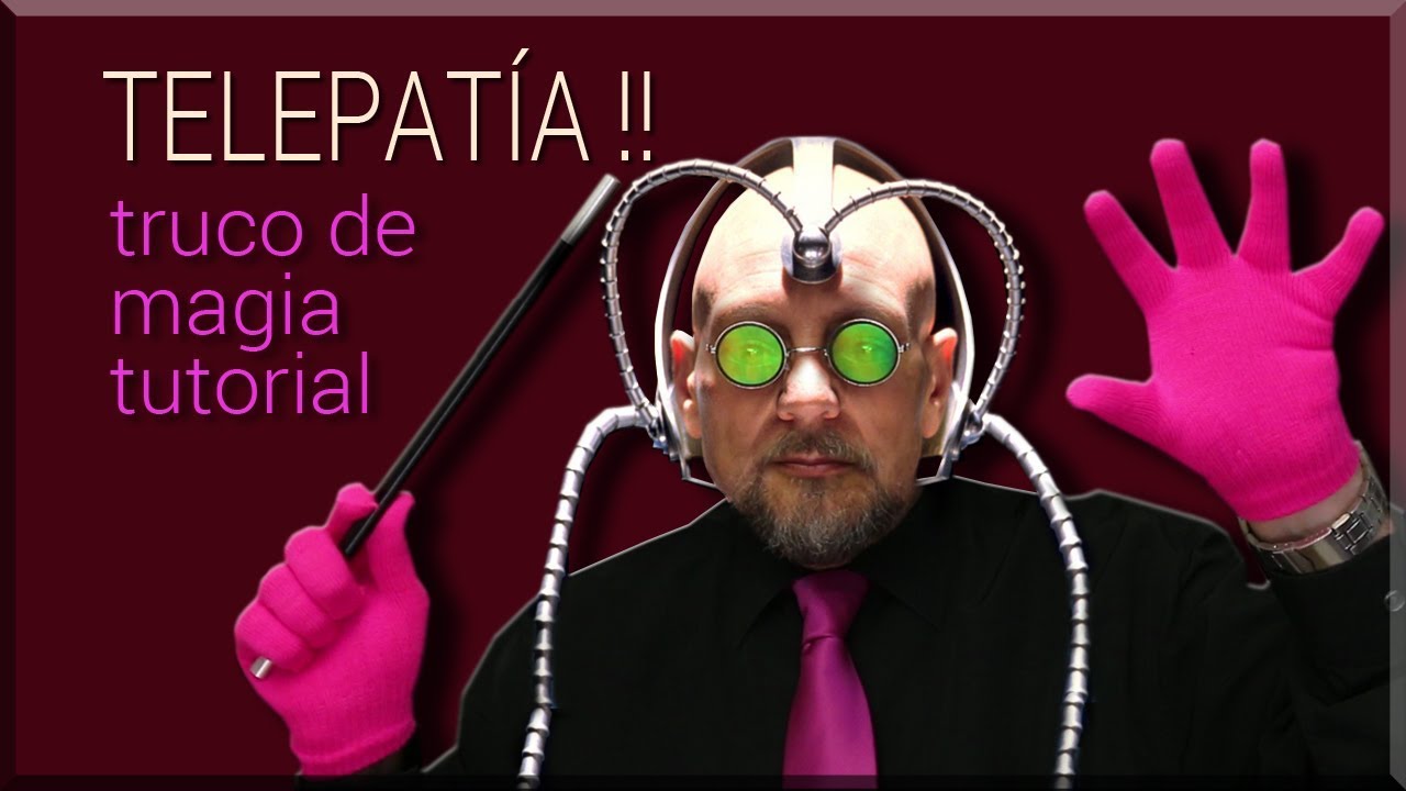 SUPER TUTORIAL de Magia Mental: ¡¡Telepatía!! - YouTube