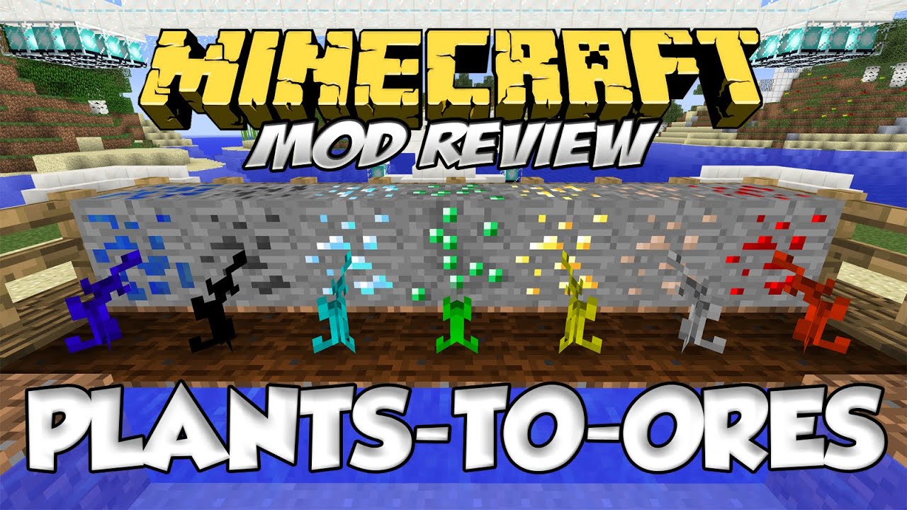 PLANT TO ORES MOD - ¡Planta diamantes, esmeraldas, y más! [Forge][1.7. ...