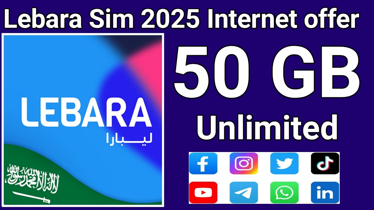 Lebara 50 GB internet offer Monthly | Lebara Unlimited Social Media ...