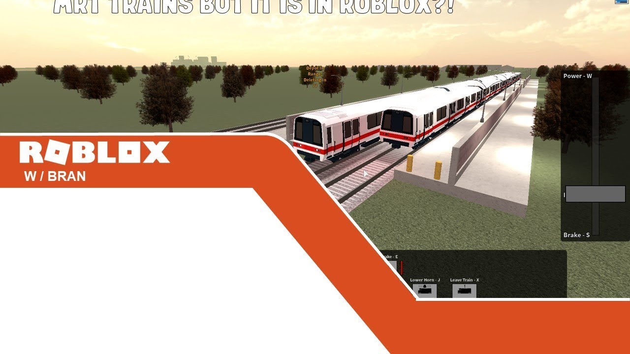 MRT TRAINS BUT IT IS IN ROBLOX?! (W/Bran) - YouTube