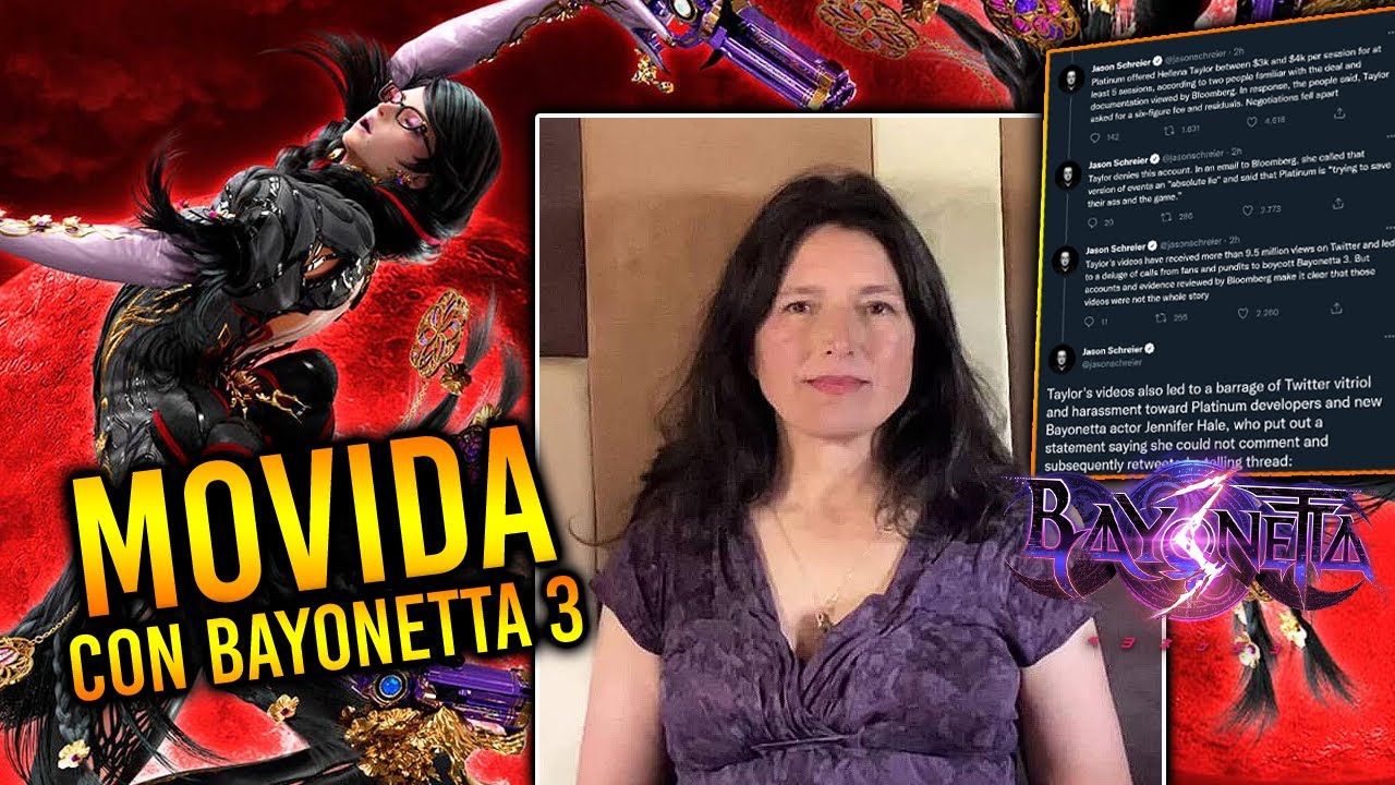 Miente Helena Taylor? El caso de BAYONETTA 3 se complica - YouTube