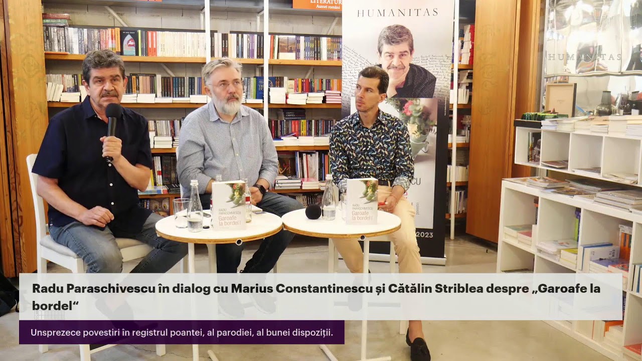 Radu Paraschivescu în dialog cu Marius Constantinescu și Cătălin ...