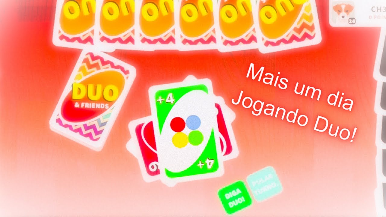 Mais um dia Jogando UNO! (Jogando Duo) - YouTube