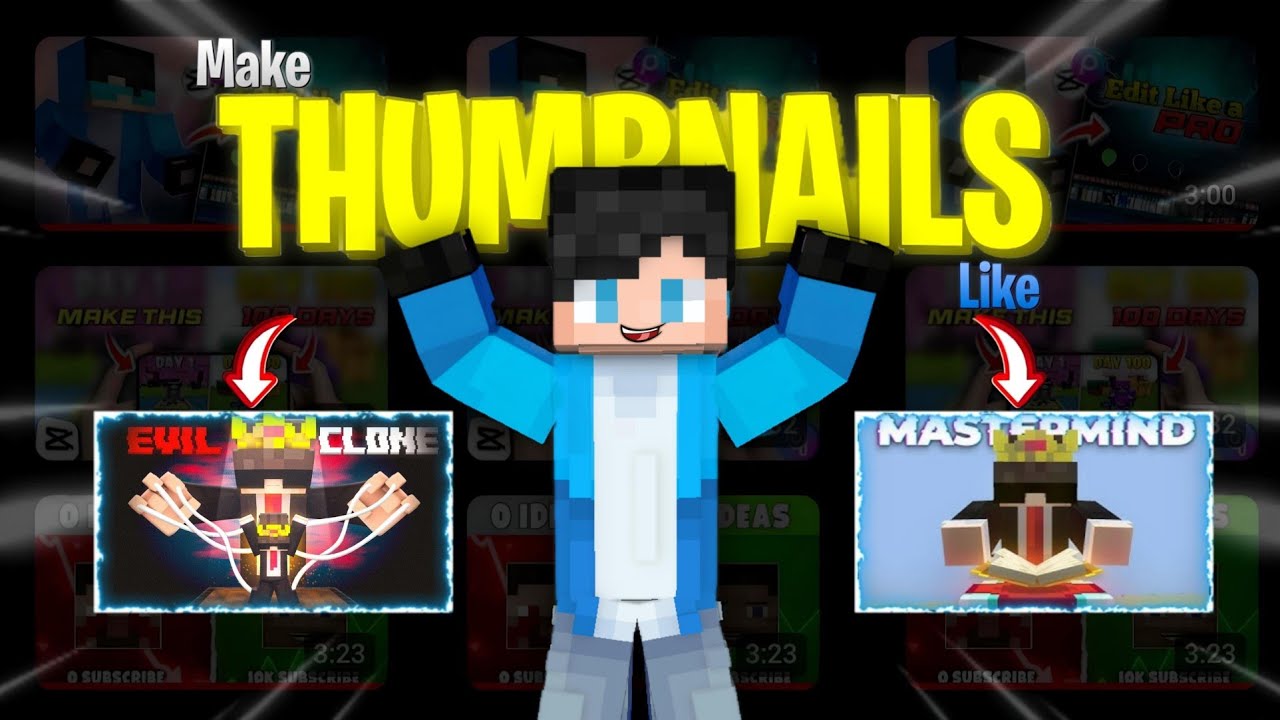 How To Make A Perfect Attractive Gaming Thumbnail | How to make ...