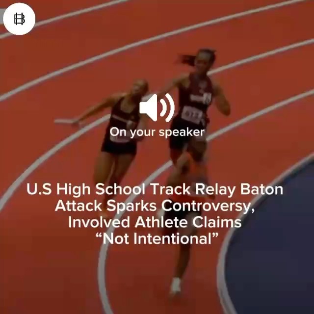 High School Relay Drama: Baton Attack Sparks Debate - YouTube