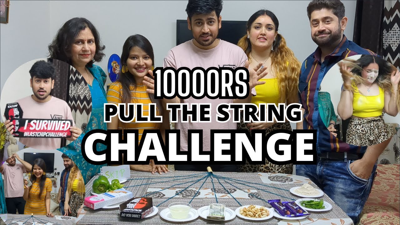 Pulll the String Challenge | JOLO Chip💀| 10000rs Challenge💵 #challenge ...