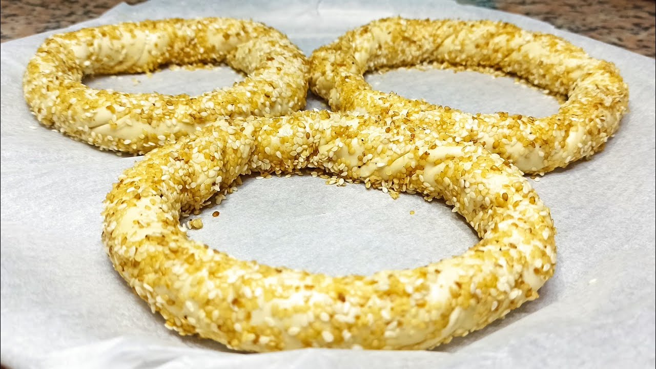 MİLFÖY HAMURU İLE KAŞARLI SİMİT TARİFİ | Kahvaltılarınız'ın ...