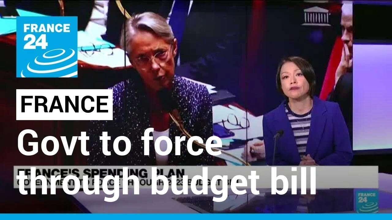 France's spending plan: Govt to force through 2023 budget bill • FRANCE ...