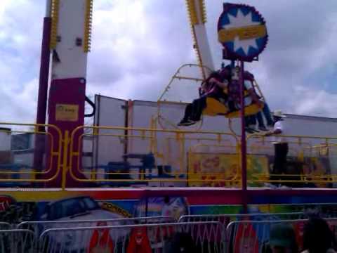 The Highest Ride at Houston Rodeo - YouTube