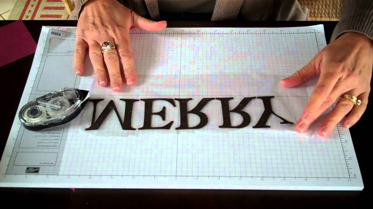Simply Simple PERFECT LETTERING - YouTube