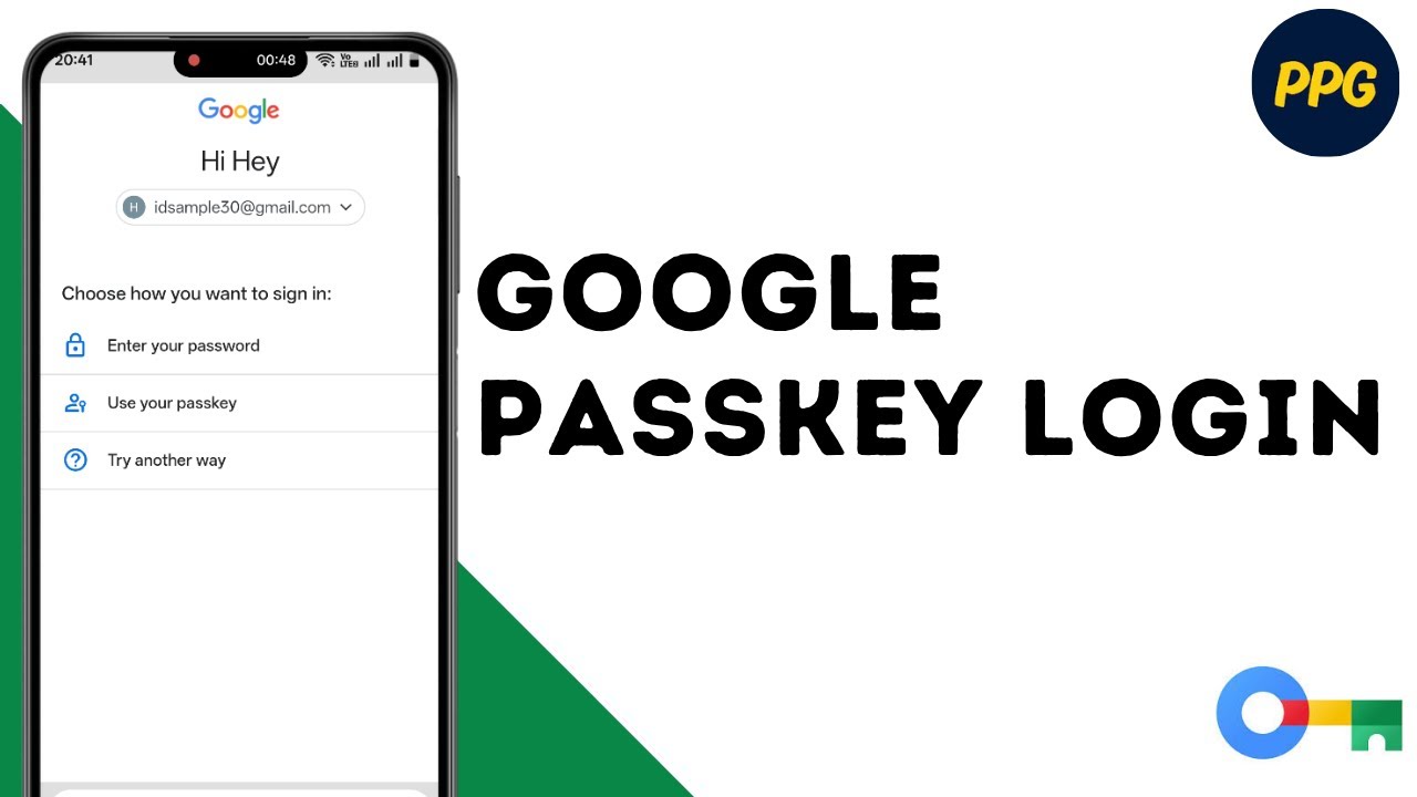 How to Login Google Account With Passkey ? - YouTube