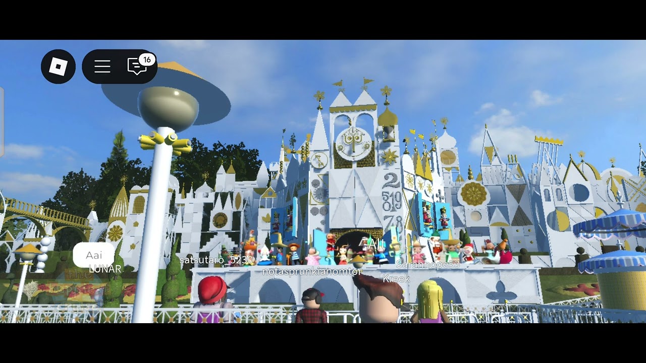 "its a small world" (with kayloo) parade! - YouTube