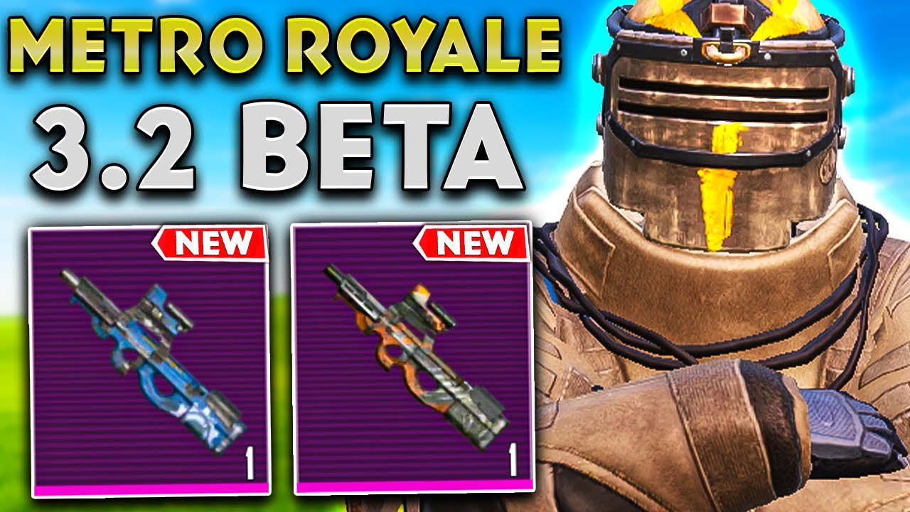Metro Royale New 3.2 Update Beta (New Guns, New Map Limits) PUBG MOBILE ...
