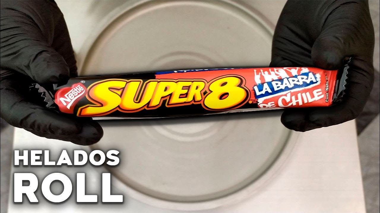 Ice Cream Roll de SUPER 8 - NESTLE 😋 Helados Roll | Helado Rollo ...
