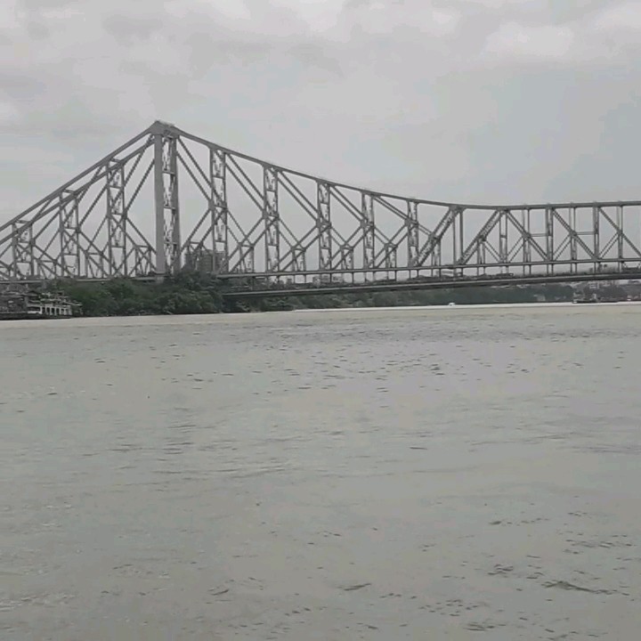 View of Howrah Bridge from ferry#travel # shorts - YouTube