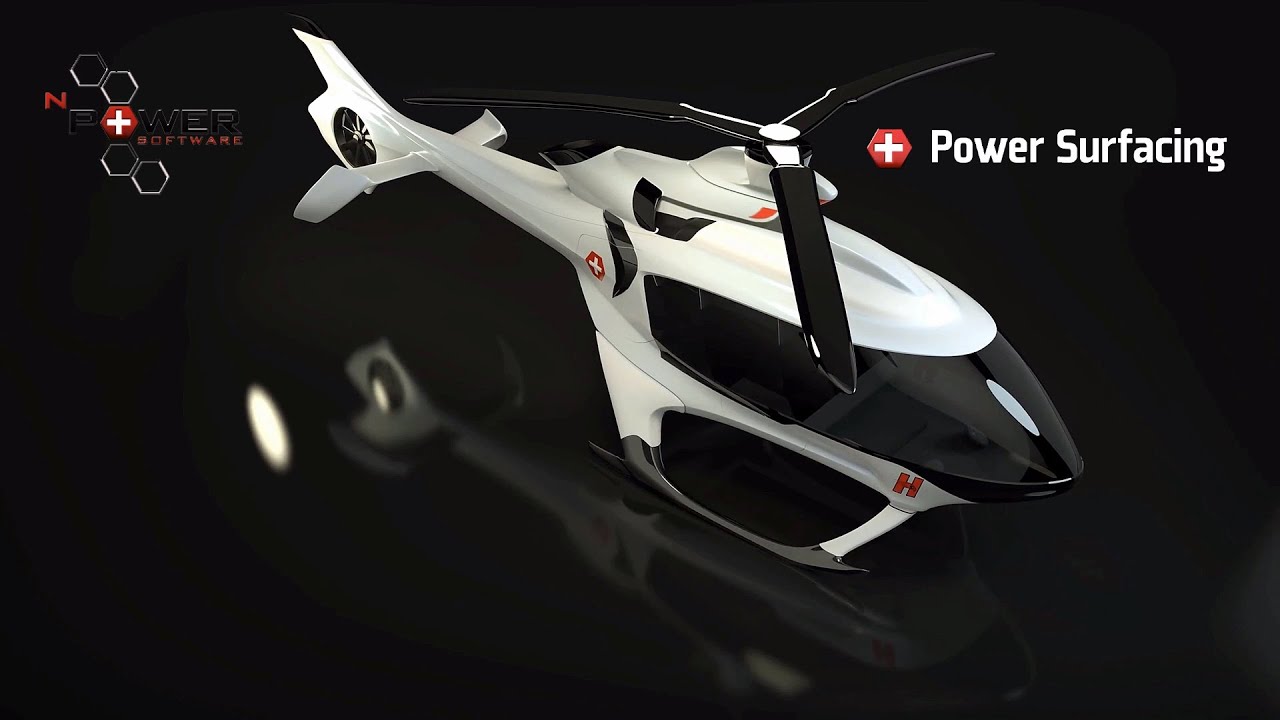 Modeling a Concept Helicopter | Solidworks - YouTube