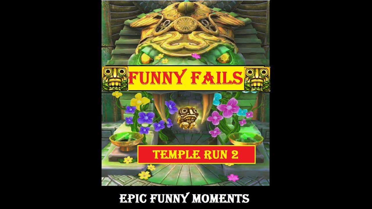 Temple Run 2 New Map Blooming Sands Funny Fails with Slow Death ...