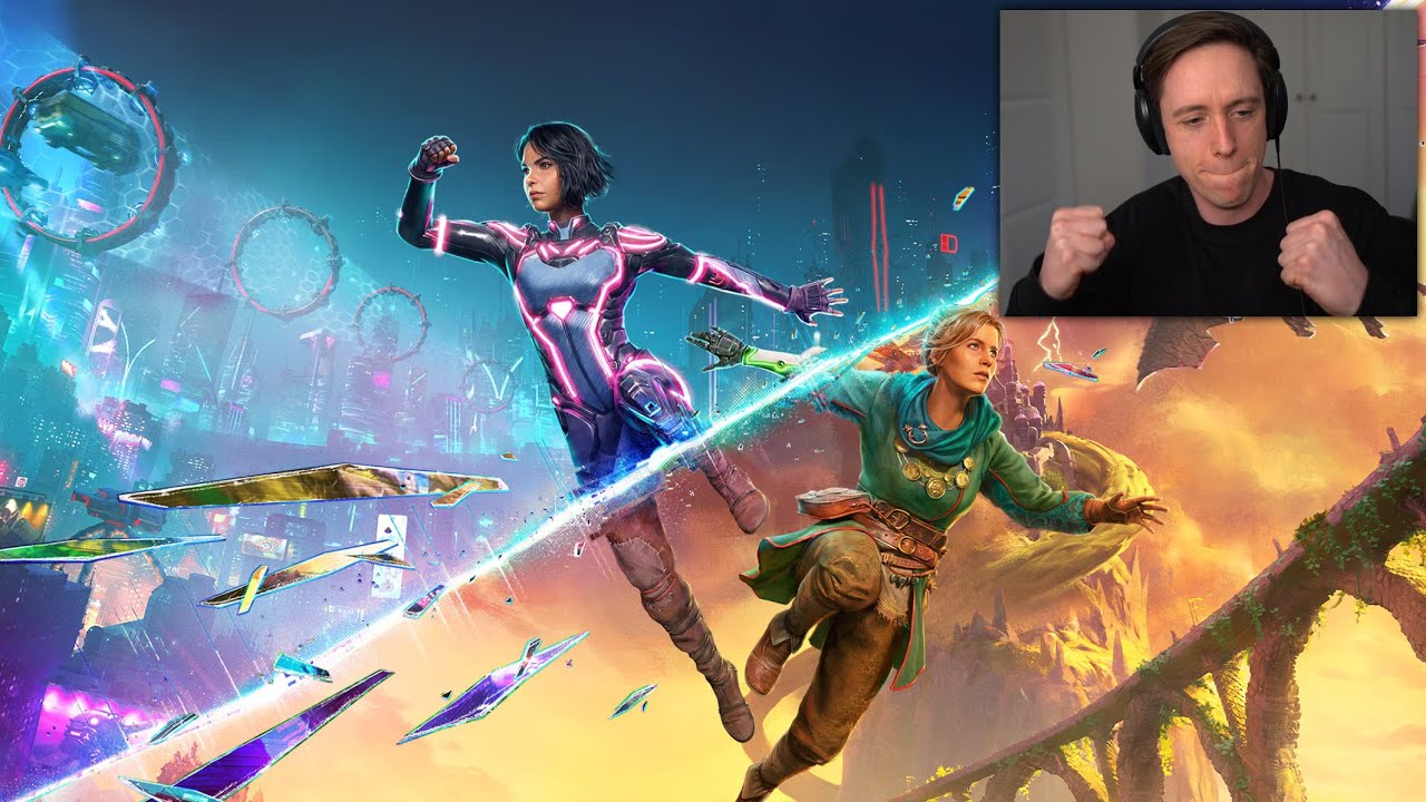 First time playing SPLIT FICTION! (New Co-op Game) - YouTube