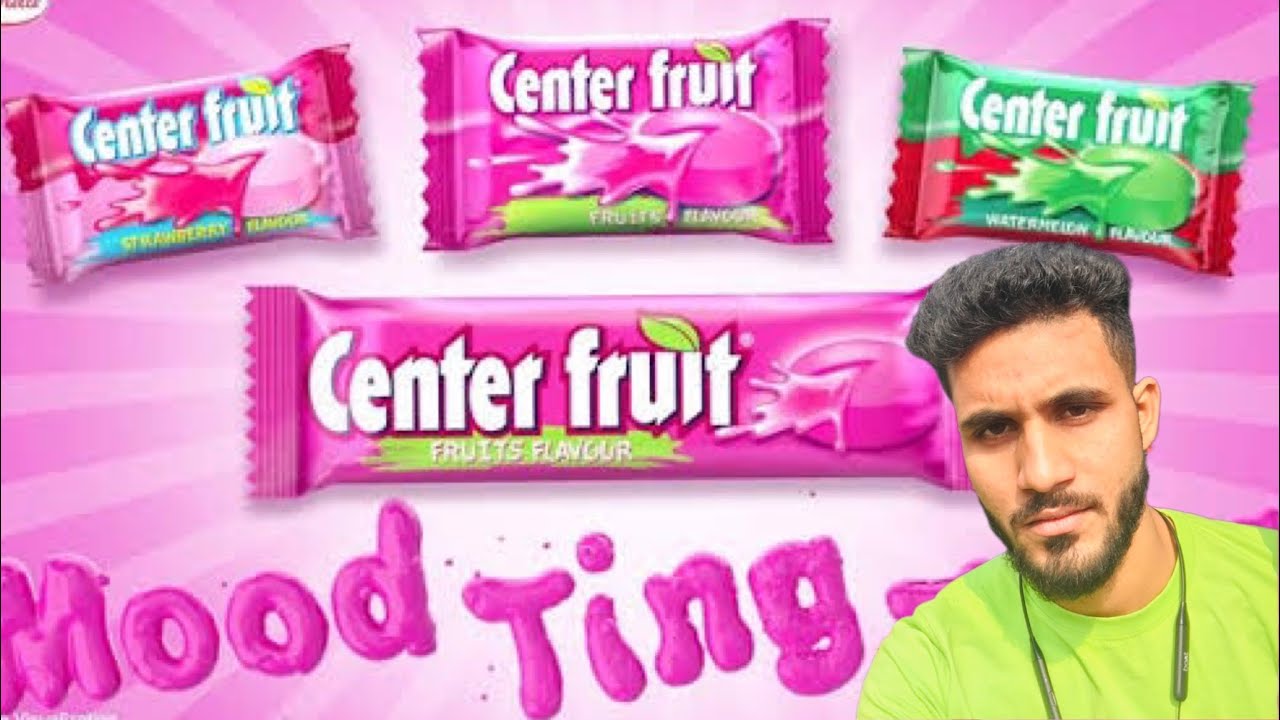 Centre Fruit Chewing gum - YouTube