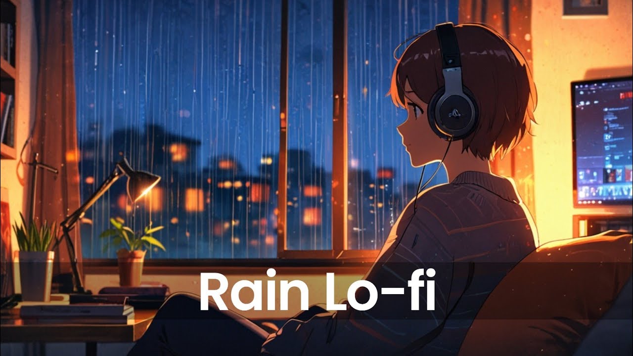 Rainy Lo-fi Vibes for Study & Sleep | Chill Beats with Rain Sounds ☔🎧🌙 ...