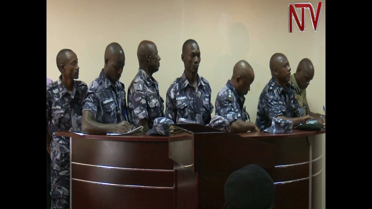 Police officers accused of brutality appear before disciplinary ...