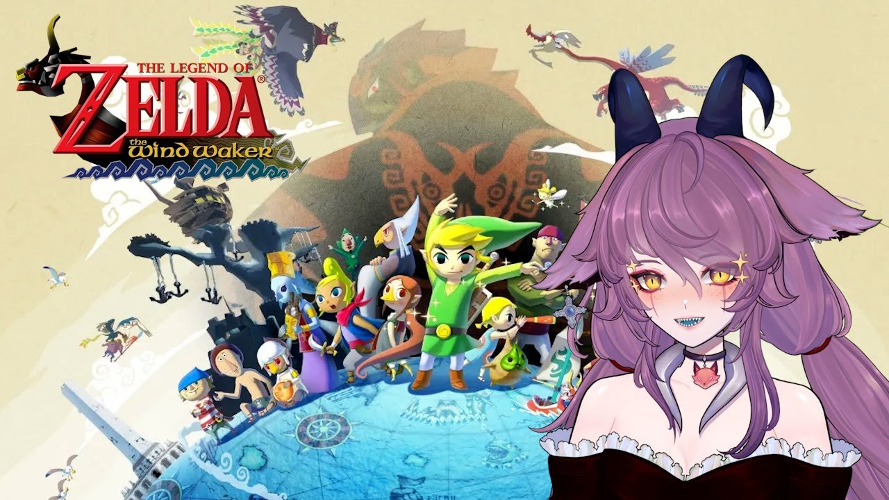 Larxa plays Zelda: The Wind Waker (Part 6) & dating sims! - YouTube