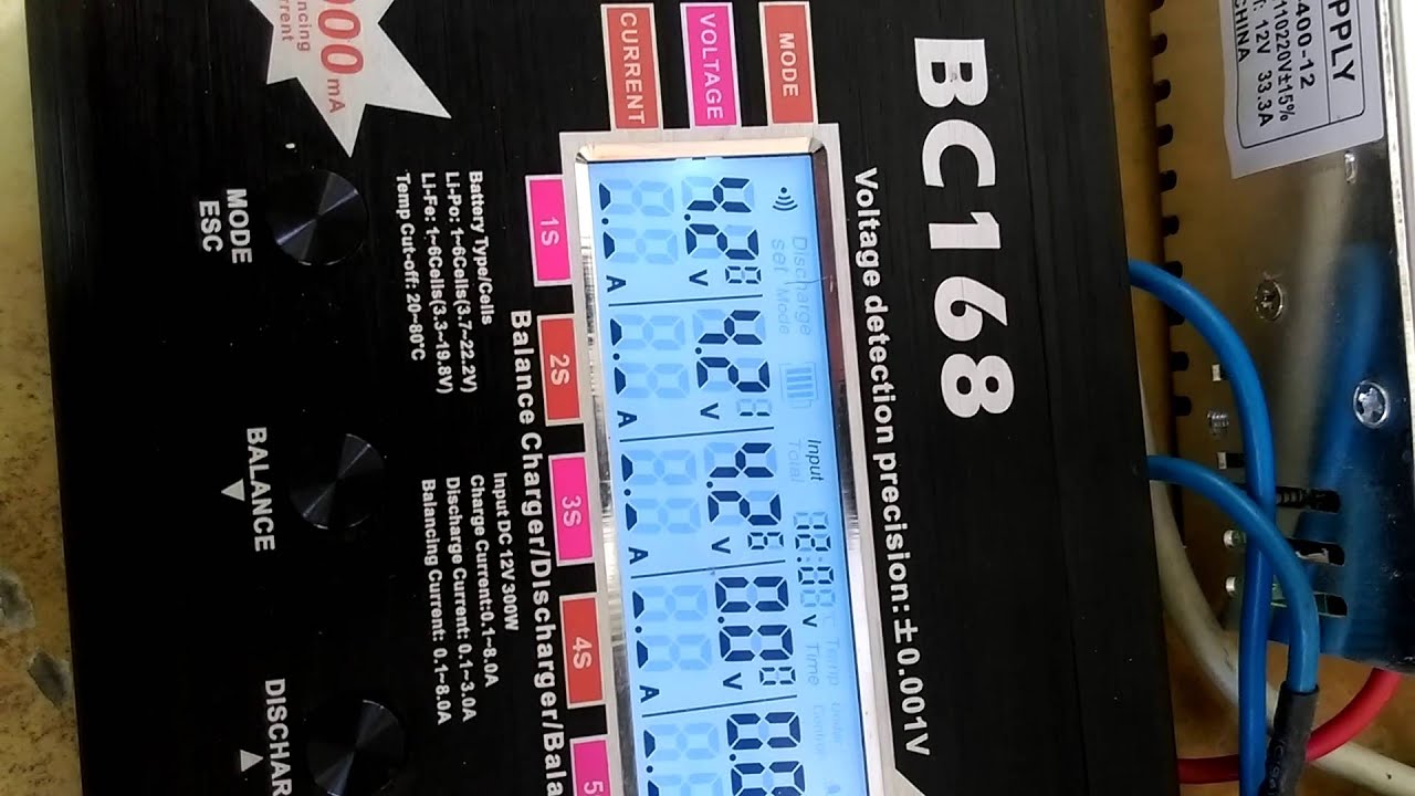 BC168 LIPO charger - YouTube