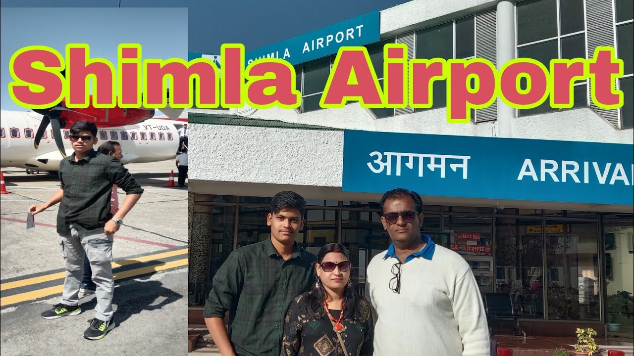 Shimla Airport | Shimla to Delhi | by Alliance Air | #viralvideo ...