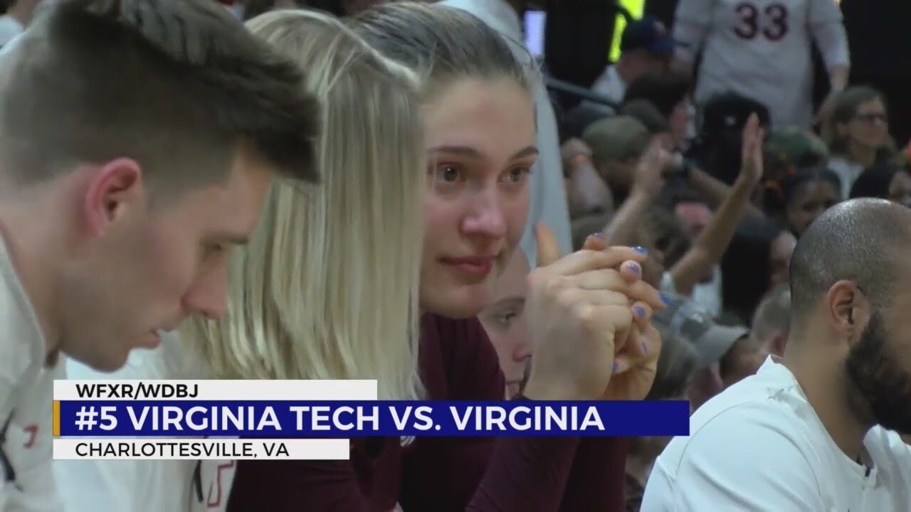 Johnson scores 21 points, Virginia beats No. 5 Virginia Tech after star ...