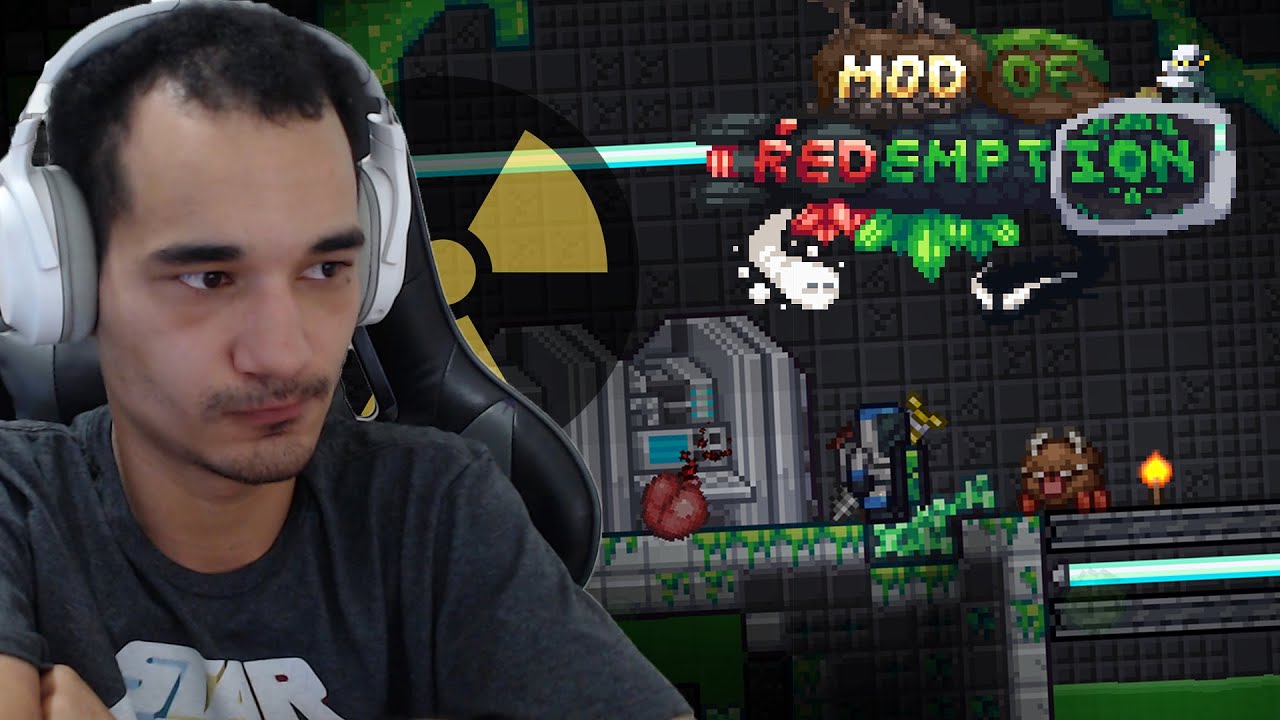 LABORATÓRIO, A MELHOR DUNGEON DO TERRARIA! Terraria Mod of Redemption ...