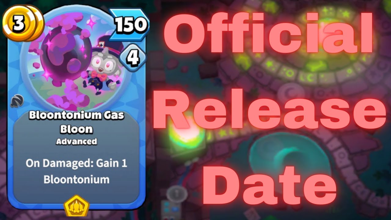Bloons Card Storm OFFICIAL RELEASE DATE and All New Content - YouTube