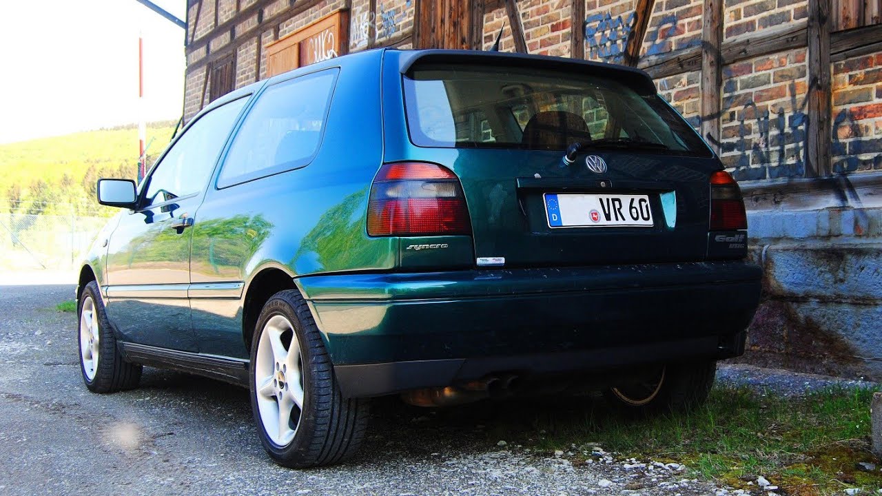 VW Golf 3 VR6 2.9 Syncro 0 - 235 Km/h - YouTube