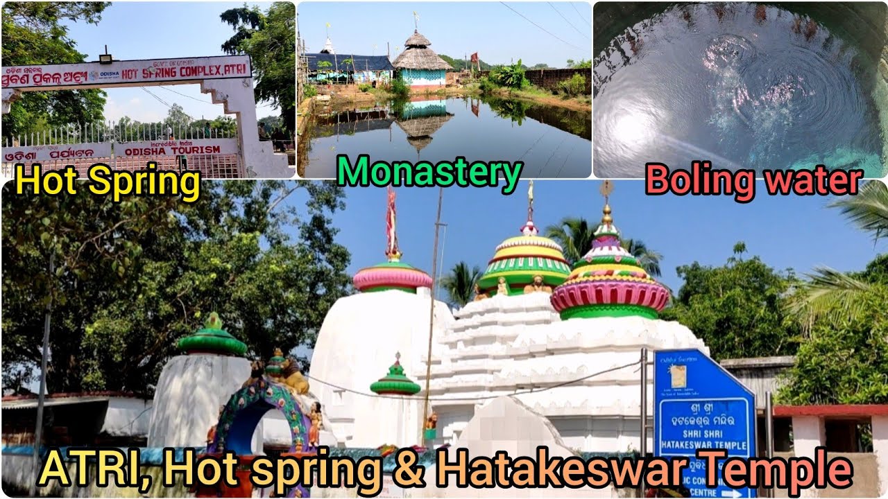 ATRI, Hot Spring ll HATAKESWAR MAHADEV TEMPLE ll Science merge with ...