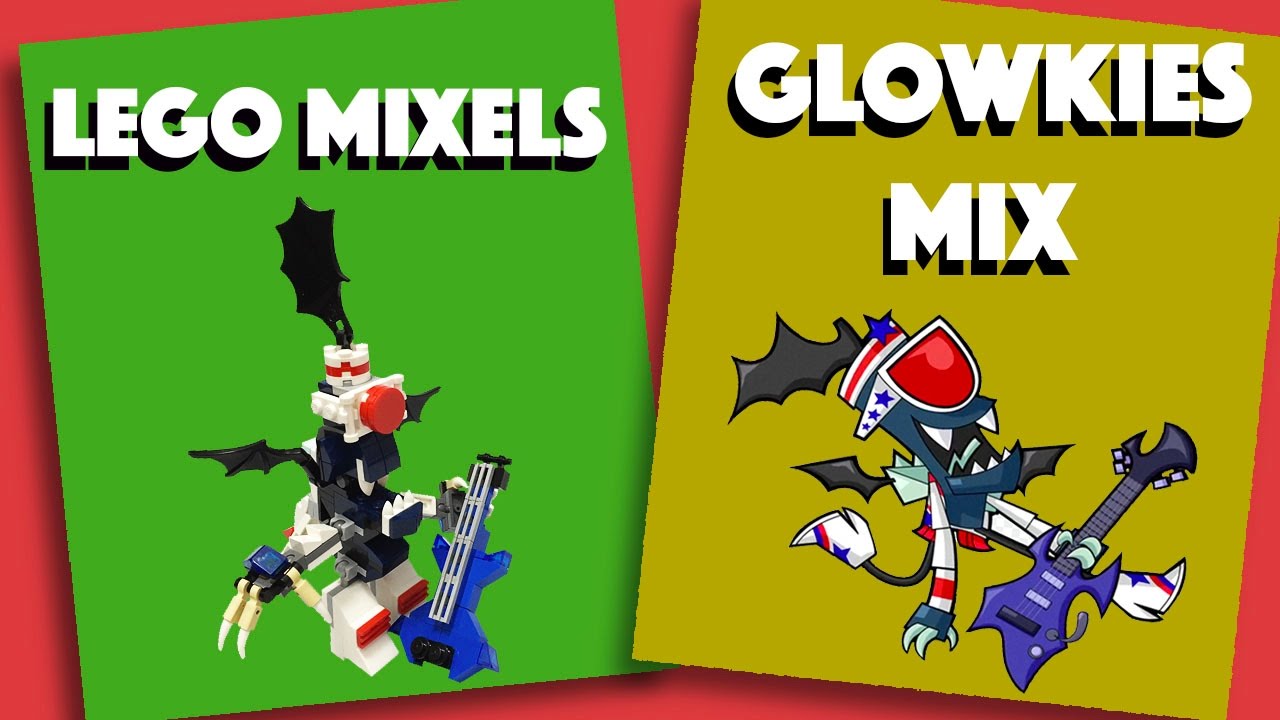 LEGO Mixels - Glowkies Mix - Stop Motion Build (How to Build) - YouTube