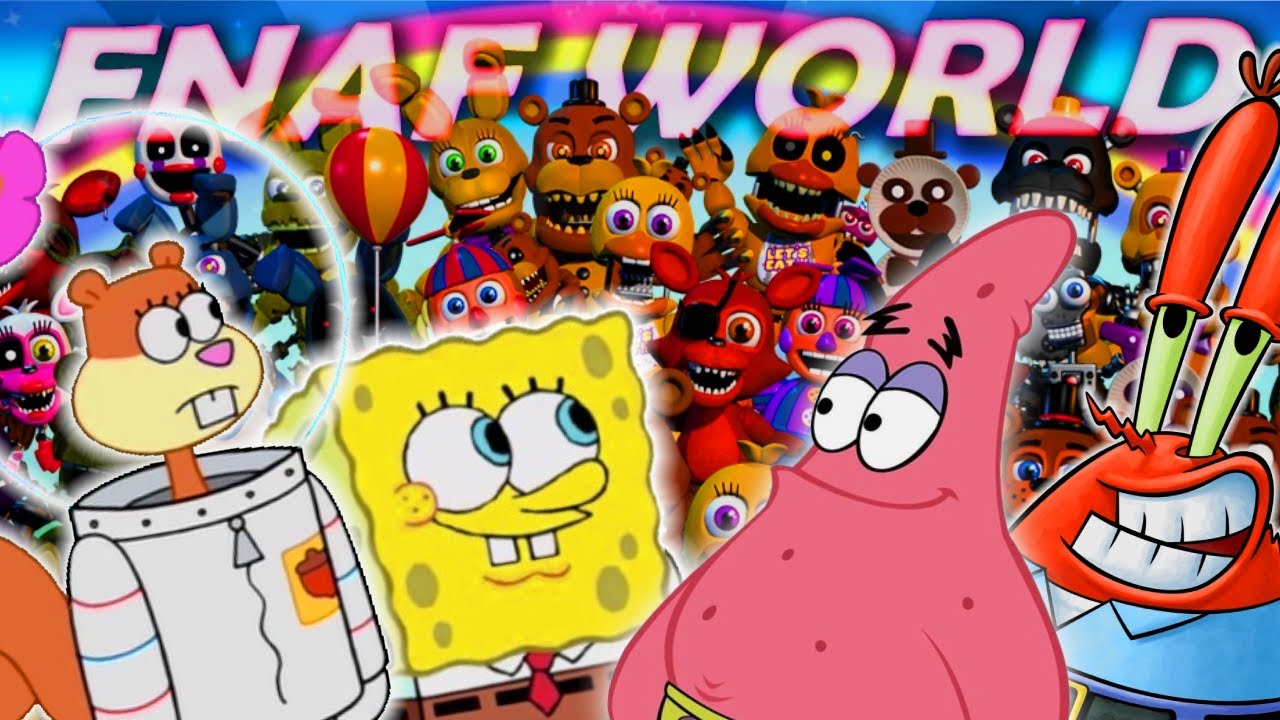 Spongebob Plays: Fnaf world ep 2 - YouTube