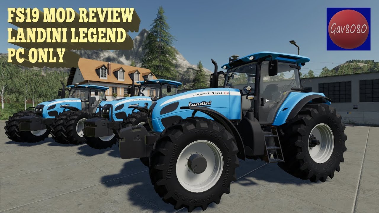 FS19 Mod Review - Landini Legend - YouTube