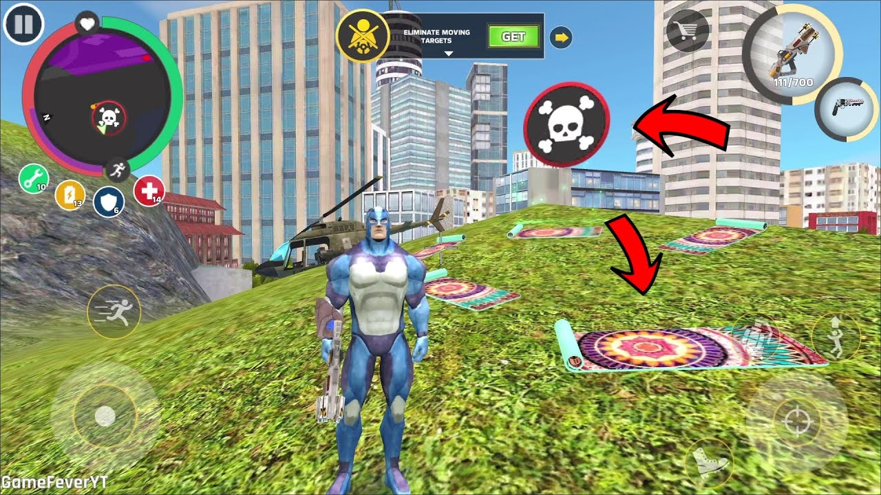 Rope Hero Mafia City Wars - (Spawn a New Location for Boss) Fight Robot ...