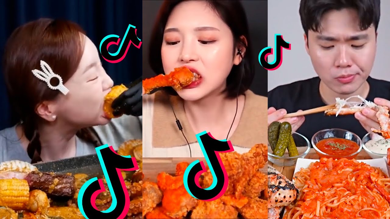 ASMR FOOD | KOREAN STREET FOOD EATING | Best TikTok Compilation | #8 ...